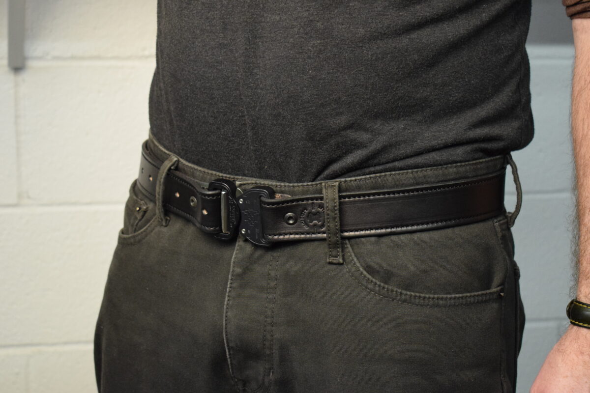 The “Operator” Belt With COBRA Buckle – Grommet's Leathercraft