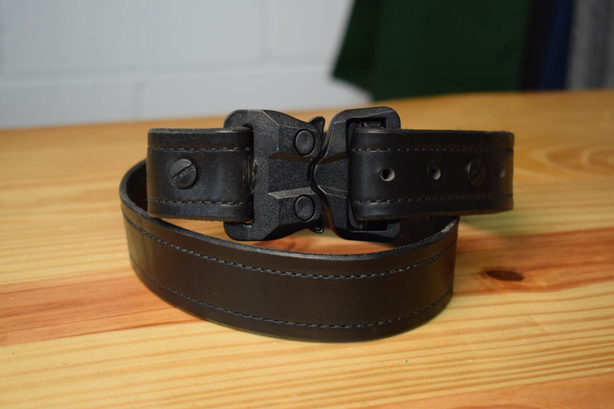 The “Operator” Belt With COBRA Buckle – Grommet's Leathercraft