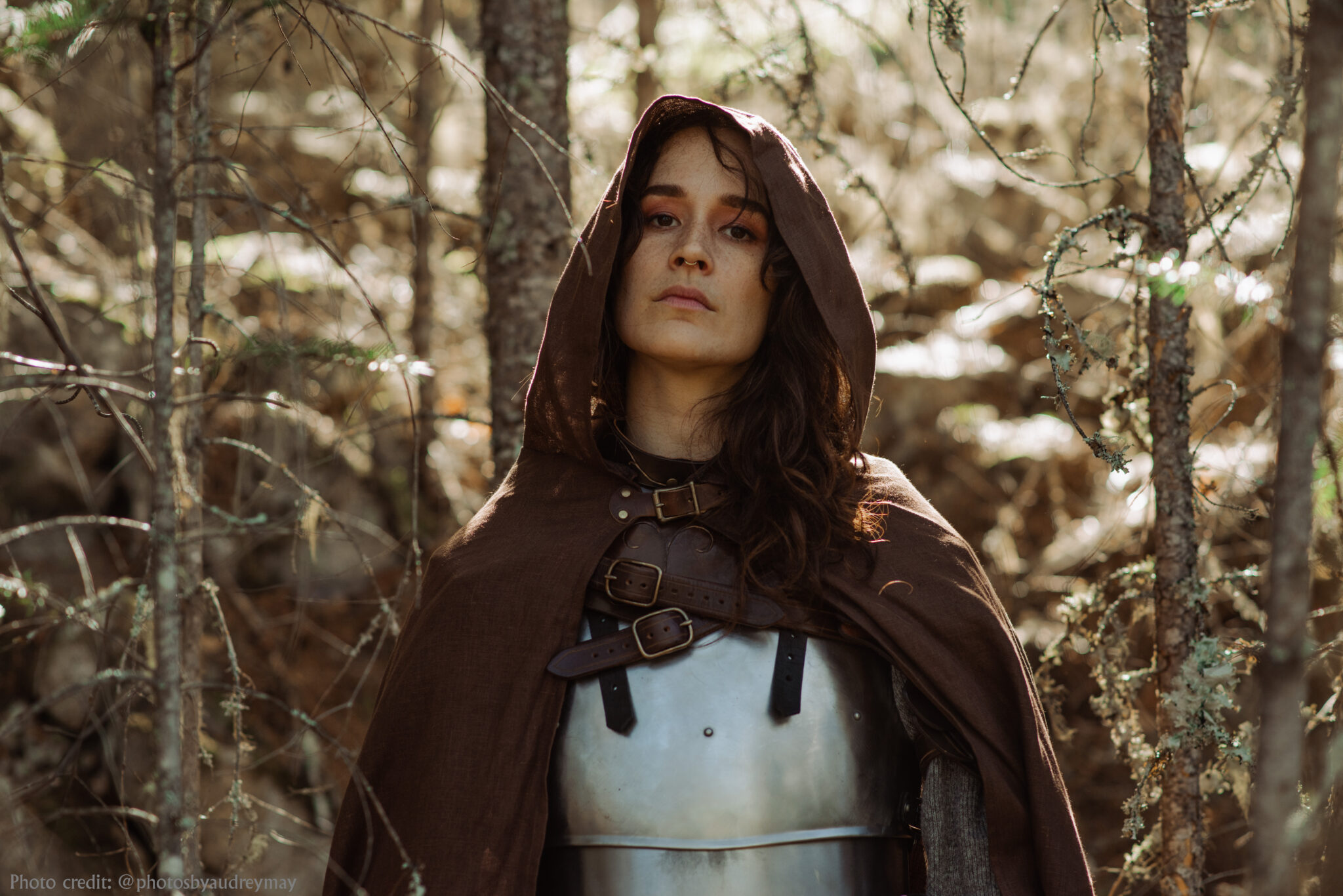 Linen Hooded Cloak – Grommet's Leathercraft