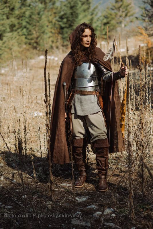 Linen Hooded Cloak – Grommet's Leathercraft