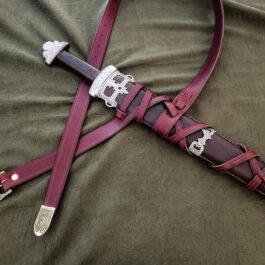 Integrated Sword Belt – Grommet's Leathercraft