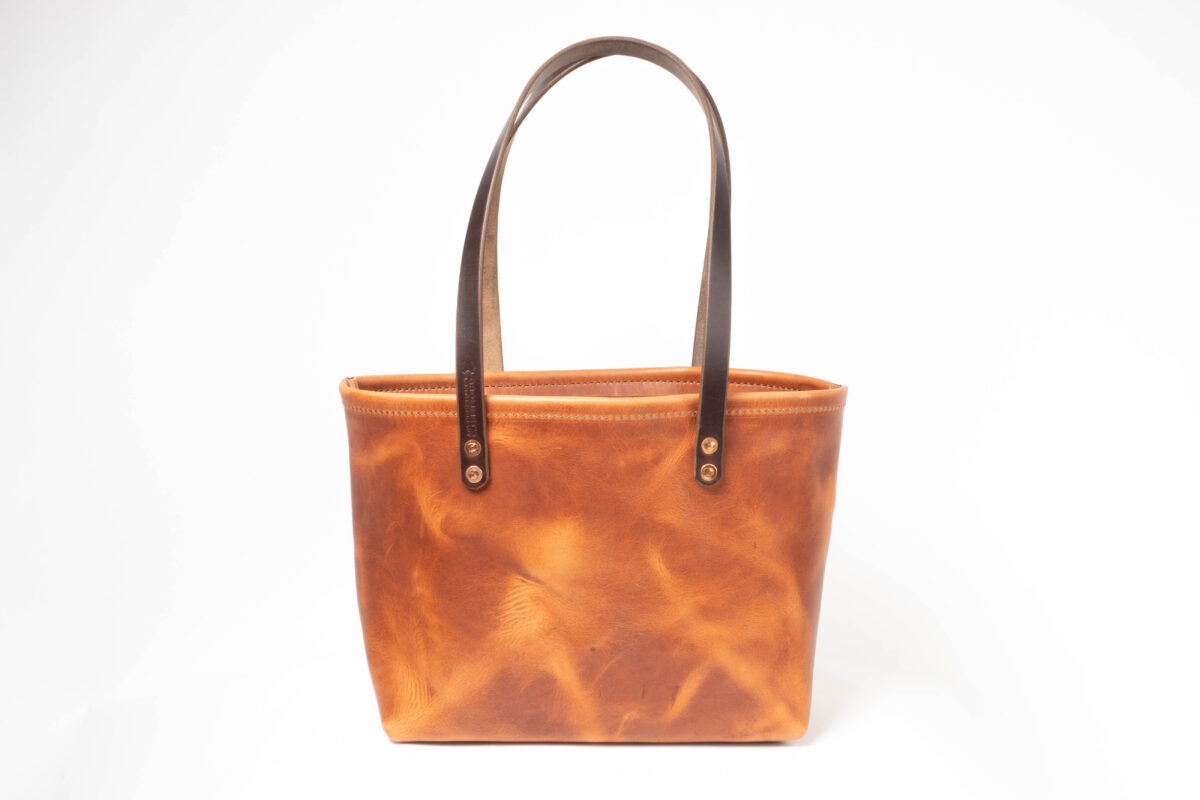Horween Leather Tote Bag – Grommet's Leathercraft