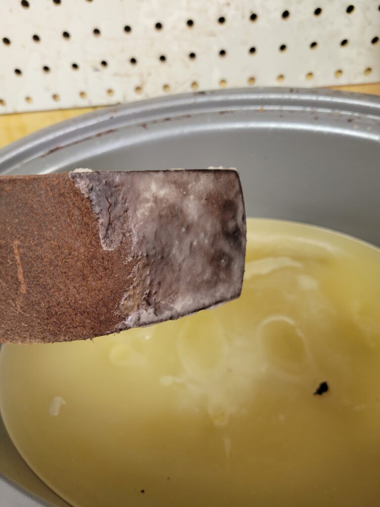 How do you wax harden armor?