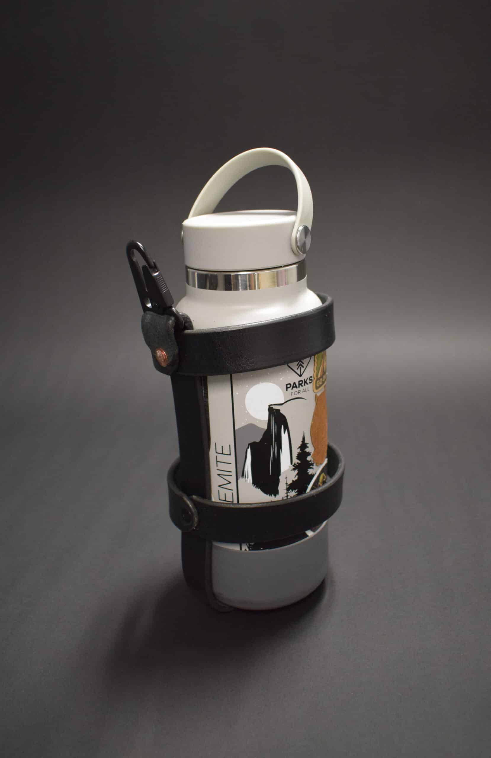 Water Bottle Holster - Grommet's Leathercraft