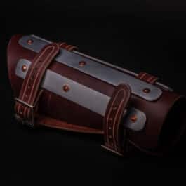 Splinted Vambraces – Grommet's Leathercraft