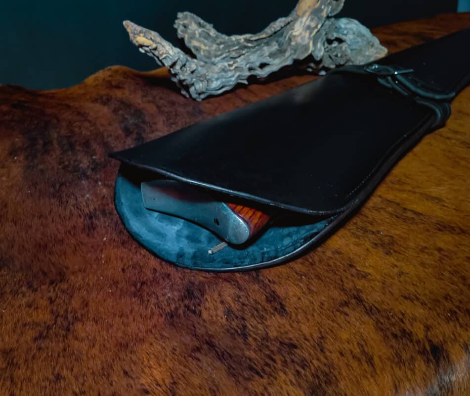 Handmade Leather Rifle Scabbard – Grommet's Leathercraft