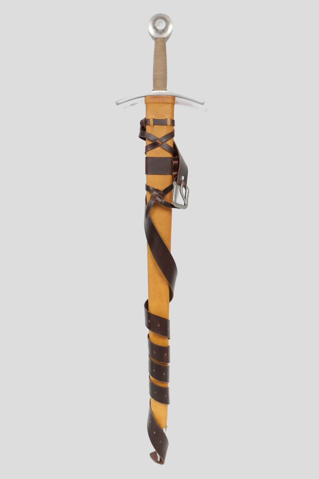 Wood Core Scabbard for the Albion I:33 – Grommet's Leathercraft