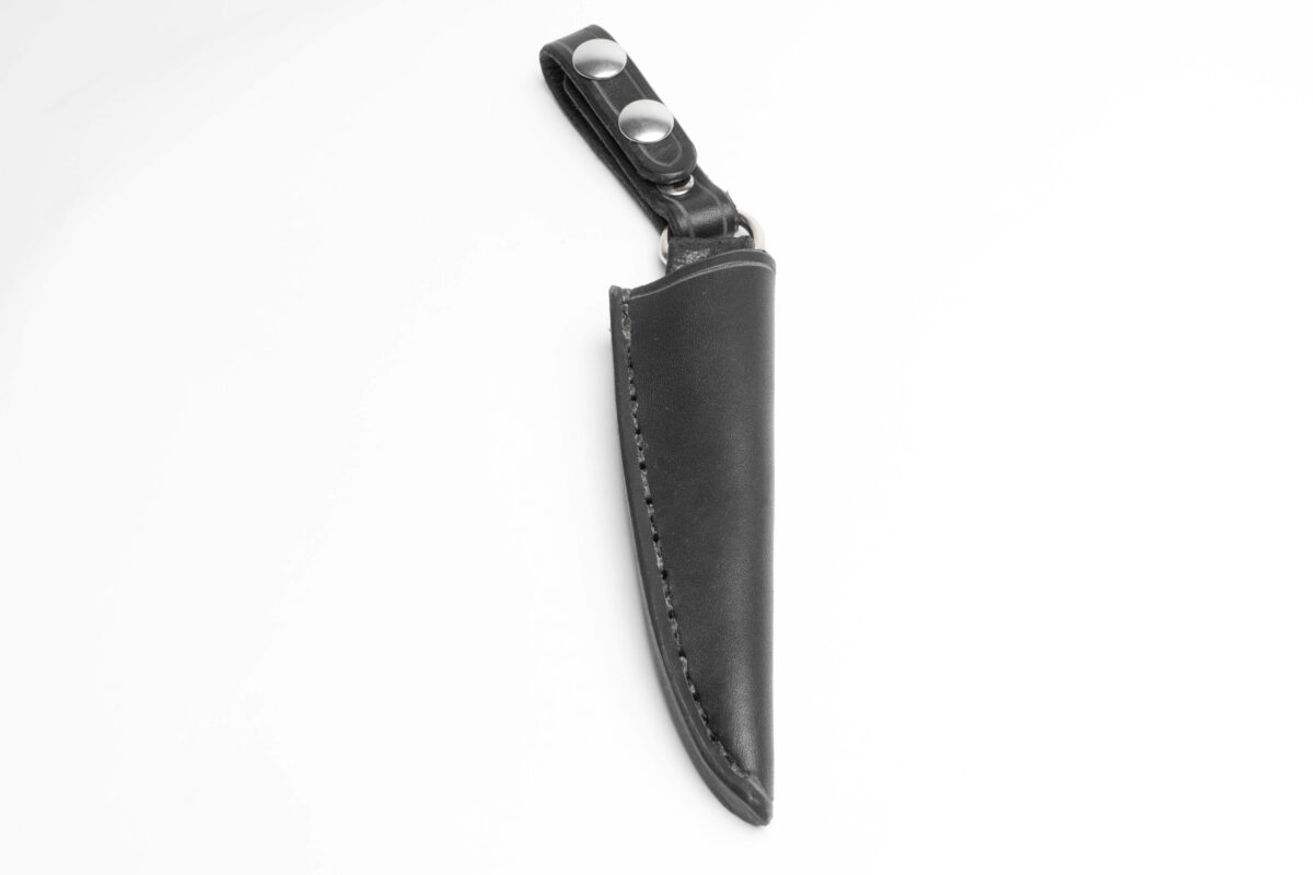 Handmade Leather Sheath for the Benchmade Flyway – Grommet's Leathercraft