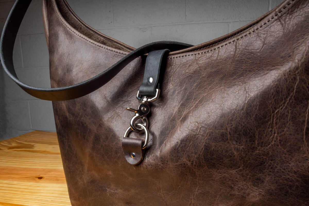 The Large “Stonington” Hobo Bag – Grommet's Leathercraft