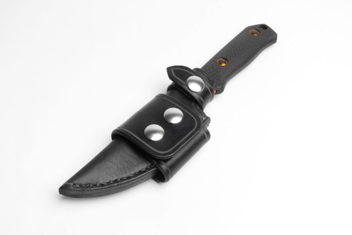 Handmade Leather Sheath for the Benchmade Raghorn – Grommet's Leathercraft