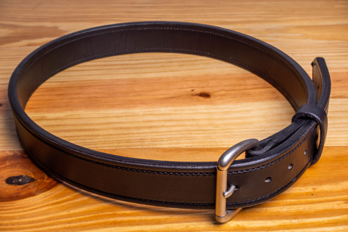 Double Layer Duty Belt – Grommet's Leathercraft
