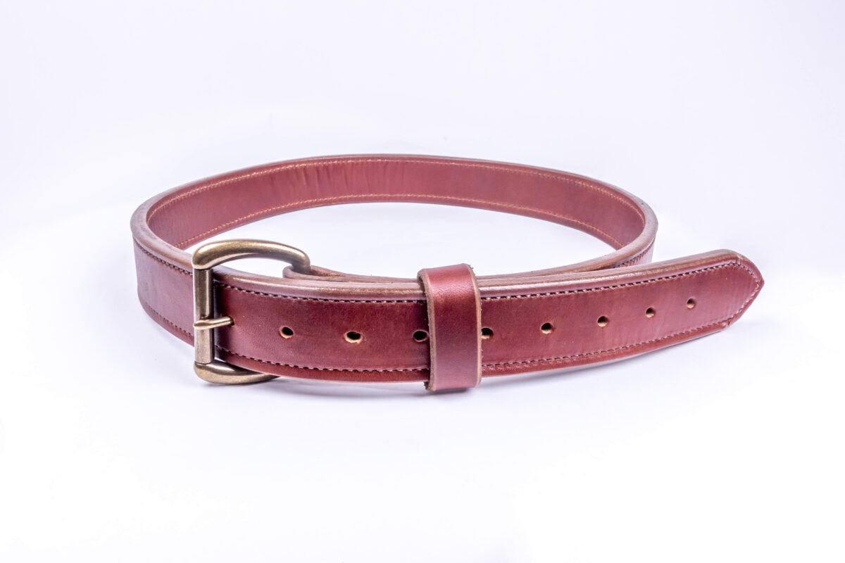 Double Layer Duty Belt – Grommet's Leathercraft