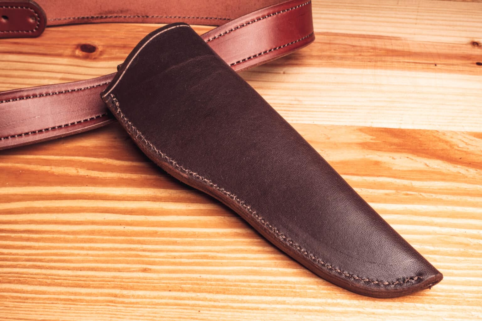Handmade Leather Sheath – Grommet's Leathercraft