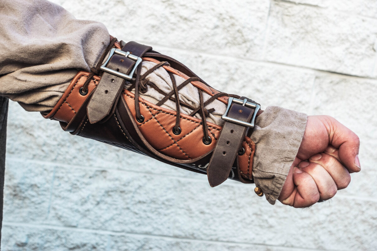 Exiled King Vambraces – Grommet's Leathercraft