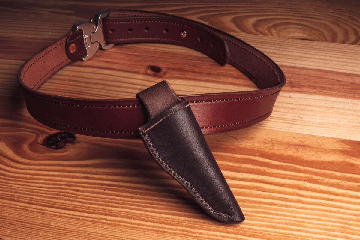 Handmade Leather Sheath – Grommet's Leathercraft
