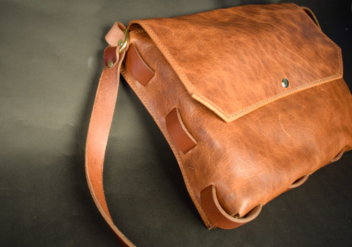 The “Adventure” Bison Leather Satchel – Grommet's Leathercraft
