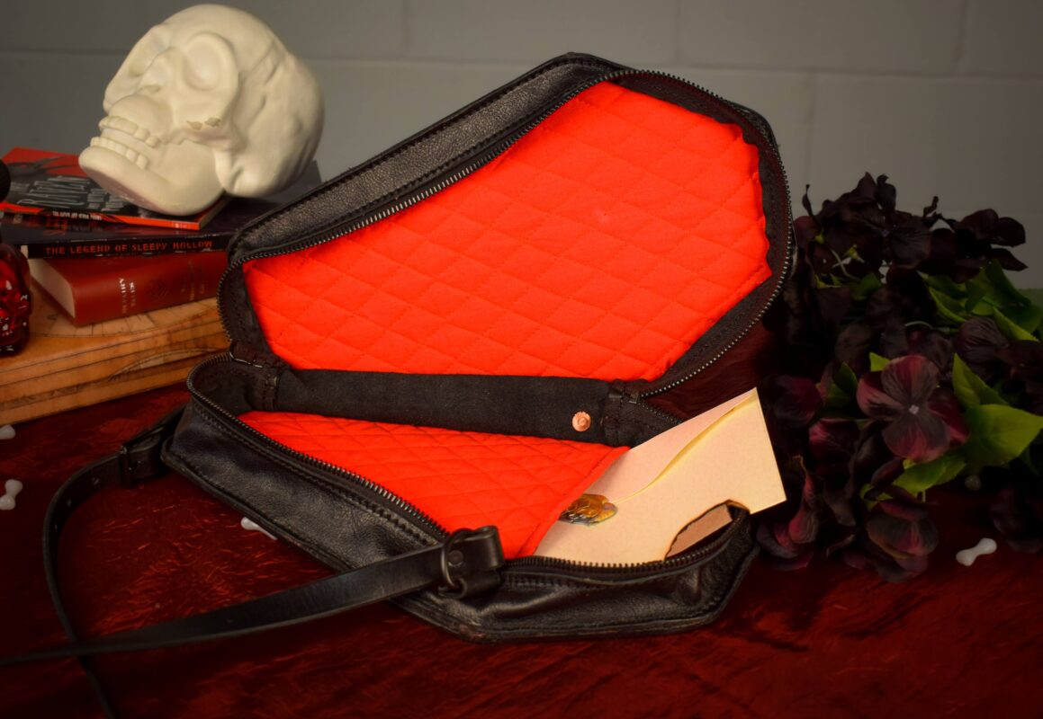 Handmade Leather Coffin Bag – Grommet's Leathercraft