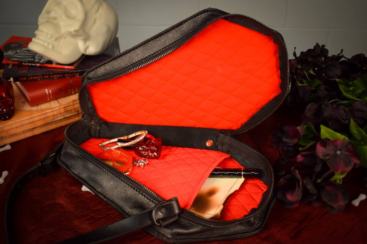 Handmade Leather Coffin Bag – Grommet's Leathercraft