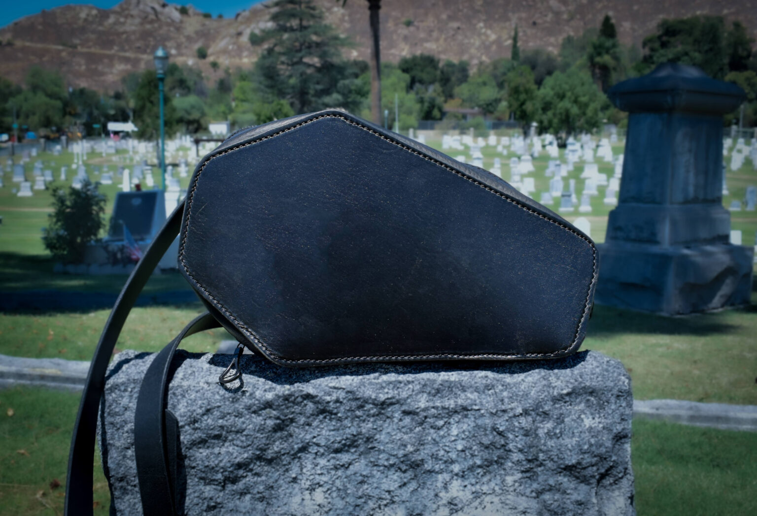 Handmade Leather Coffin Bag – Grommet's Leathercraft