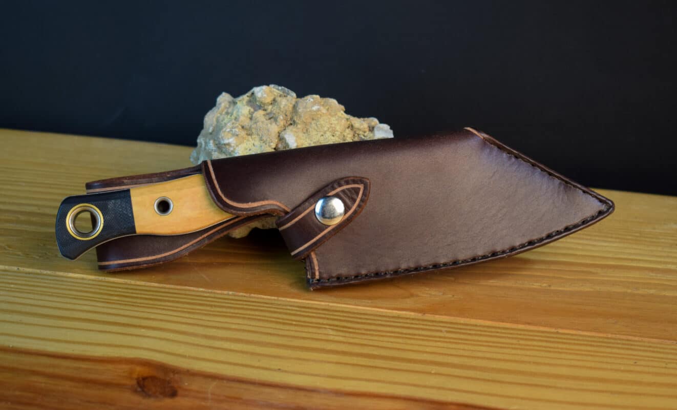 Handmade Leather Sheath for the Benchmade Station Knife – Grommet's ...